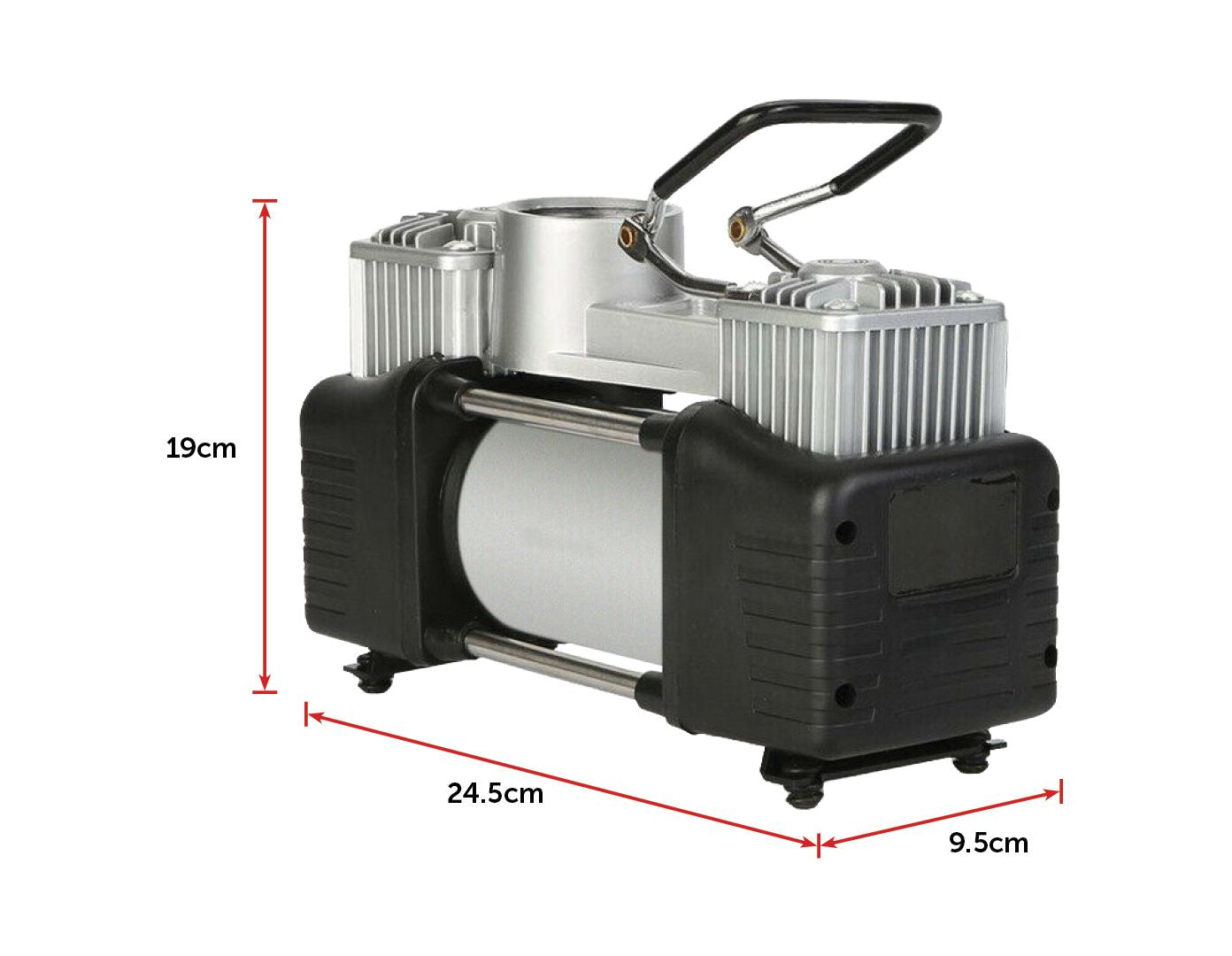 12V Car Air Compressor 4x4 Tyre Deflator 4wd Inflator Portable 85L/min ...