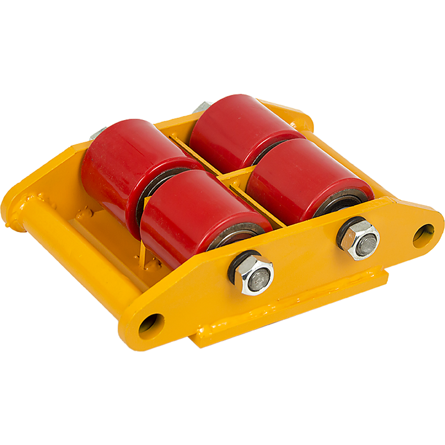Heavy Duty Machine Dolly Skate Machinery Roller Mover Cargo Trolley 6T
