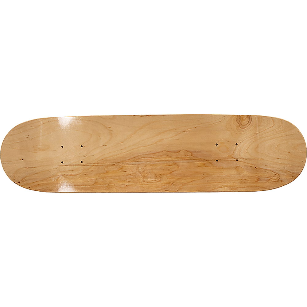 7 Layers Skateboard Deck Natural Wood Maple Double Concave Blank Skate ...