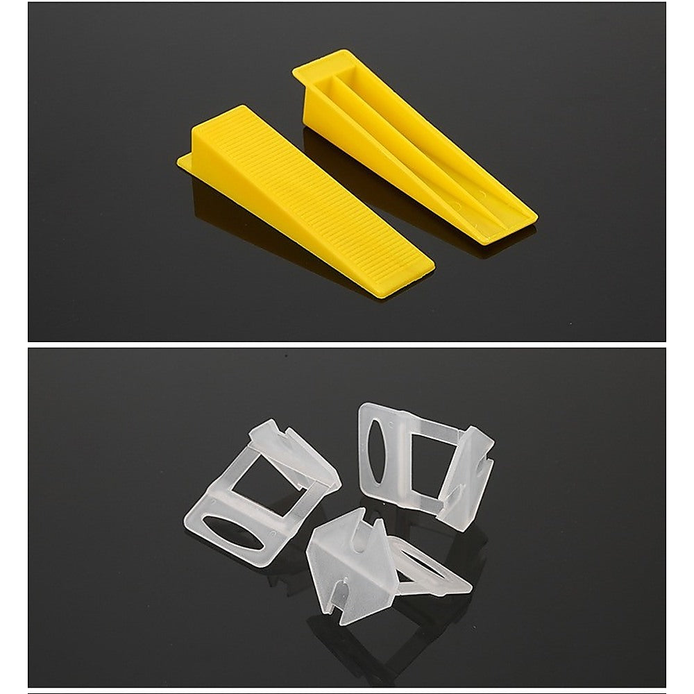 1000x Tile Leveling System Clips Levelling Spacer Tiling Tool Floor Wa