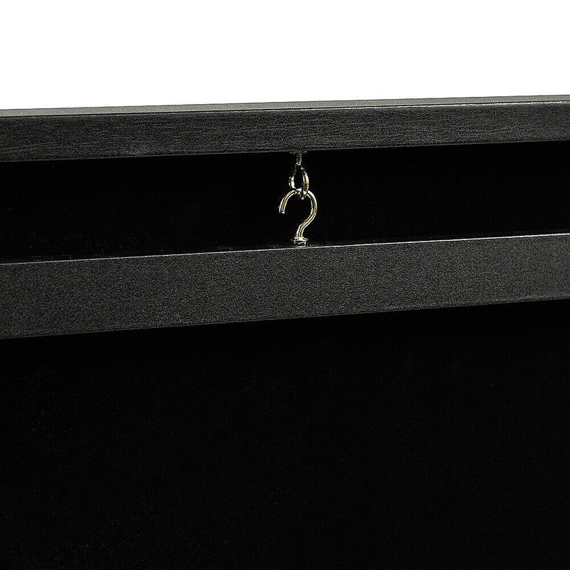 Wall Display/Case Lockable Rack 80cm Football Basketball Jersey Storag